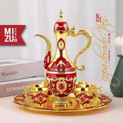 Jual MIZU COPA DORADO-TRES Afternoon Tea Cup Set Teko Cangkir Teh ...
