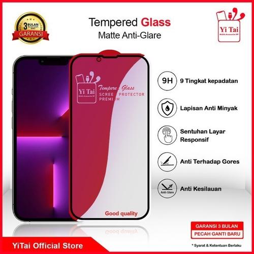 Promo YI TAI - Tempered Glass Anti Glare Xiaomi Redmi Note 12 4G 5G 12 ...