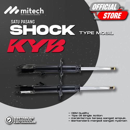Promo Shock breaker KYB Kayaba Premium NISSAN MARCH DEPAN ORIGINAL 2010 ...