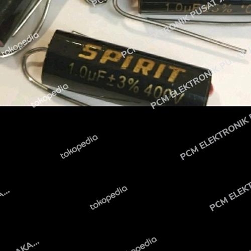 Jual kapasitor capacitor spirit 1uf 1 uf 400v 400 volt 400volt nonpolar ...