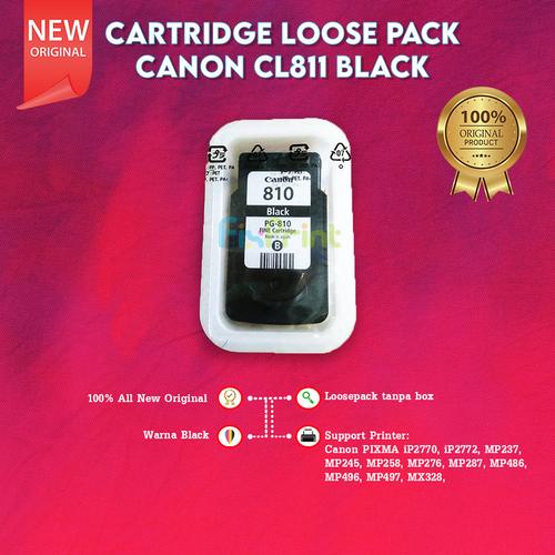 Jual Cartridge Loose Pack Original Canon 810 PG810 CL811 Color Tanpa ...