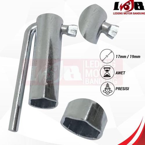 Jual Kunci Busi 17 Motor Honda Bebek Universal Bahan Besi Ori - Kota ...