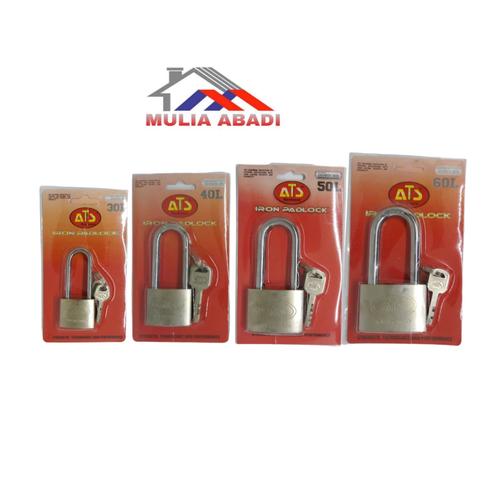 Jual gembok ATS panjang/gembok pagar Ats pendek 30mm 40mm 50mm 60mm ...