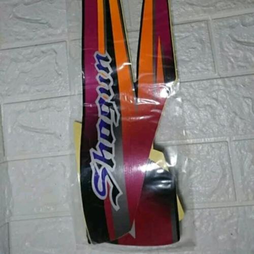 Jual lis list stiker strip striping suzuki shogun 110 kebo badak old ...