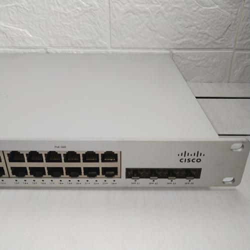 Jual CISCO MERAKI MS220-24P 24-Port Gigabit POE+ CLOUD MANAGED SWITCH ...