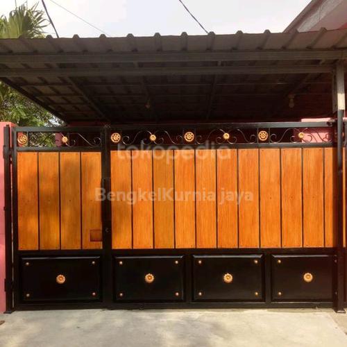 Jual Pintu pagar dorong grc minimalis - Kota Bekasi - BengkellasKurnia ...