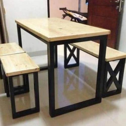 Jual MEJA CAFE MEJA CAFE /MEJA RESTORAN SETBAHAN KAYU JATI BELANDA KAKI ...