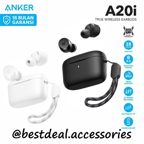 Jual Anker SoundCore A20i TWS True Wireless Earbuds Earphone BASS UP ...