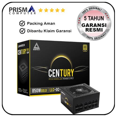 Jual PSU MONTECH CENTURY GOLD 850W Fully Modular - Jakarta Barat - Prisma Computer | Tokopedia
