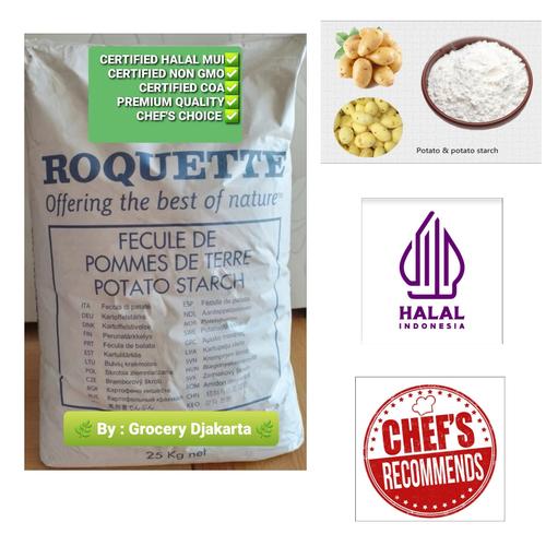 Jual Potato Starch 25kg / Tepung Pati Kentang / Katakuriko Halal 25kg ...