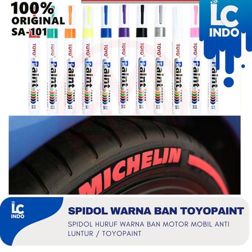 Jual Spidol ban toyo paint marker sa101 original / Spidol warna ban ...