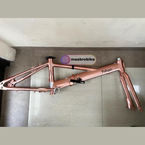 Jual fnhon frame set monsoon new plus handlepost - rosegold - Jakarta ...