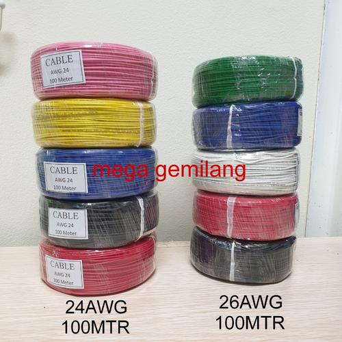 Jual Kabel 24 awg 26 awg rollan 100 meter - Jakarta Barat - mega ...