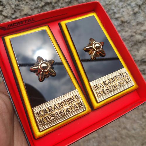 Jual PANGKAT KARANTINA KESEHATAN KKP GOLONGAN 3D LIS MERAH - Lis Merah ...