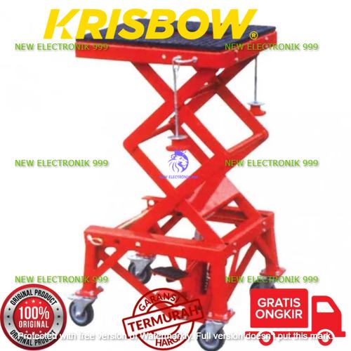 Jual KRISBOW HYDRAULIC MOTORCYCLE LIFT TABLE 135KG KW1900953 - Jakarta ...
