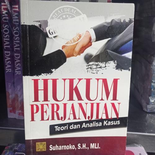 Jual hukum perjanjian teori dan analisis kasus suharnoko original ...