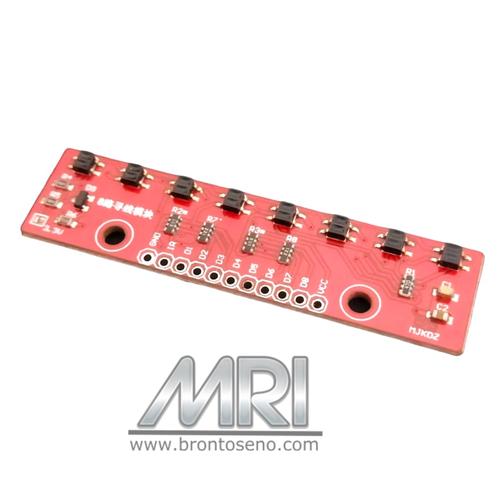 Jual 8 channel Sensor Line Follow Robot Lines Tracking Sensor IR ...