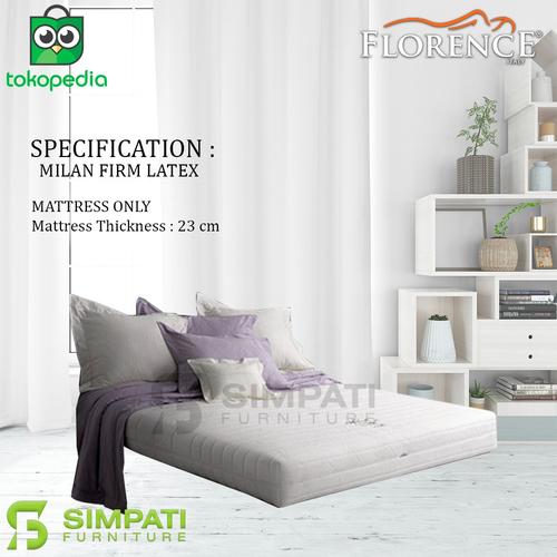 Jual Springbed florence uk 200x200 florence milan full latex matras ...