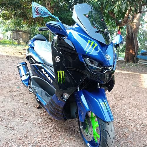 Jual Body Predator All New Nmax 2023 Grafis Hitam Biru Monster - Kab ...