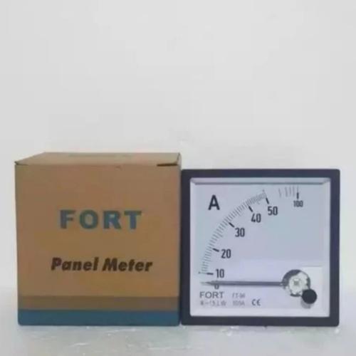 Jual Amper Meter Via CT / 5A Class: 1.5 FT-96A 0-600A/1200A 96x96 Fort ...