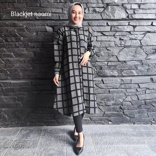Jual tunik hitam-tunik black jet - Hitam Gloria, All Size - Kab ...