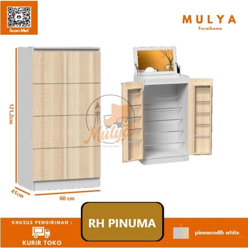 Jual Lemari Hijab 2 Pintu / Lemari Jilbab/ Rak Kerudung Modern ...