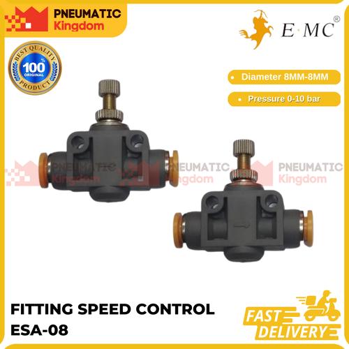 Jual SPEED CONTROL / FLOW CONTROL TYPE ESA-8 EMC PNEUMATIC - Jakarta ...