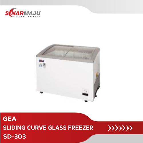 Jual CHEST FREEZER SLIDING CURVE GLASS GEA 330 LITER SD-303 - Kota ...