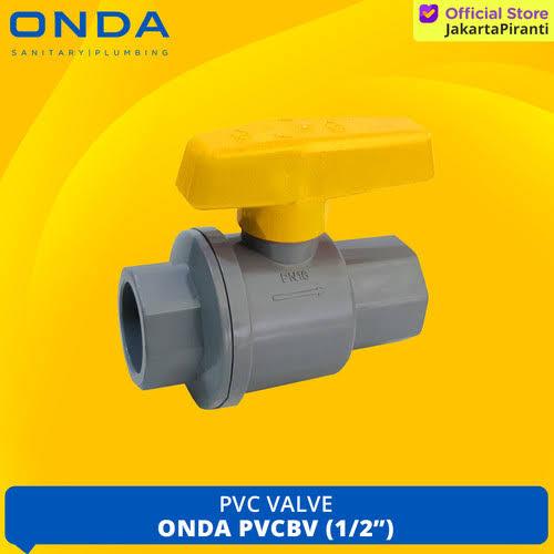 Jual Stop Kran Onda 1/2 inch PVCBV - Kota Bekasi - Manto Elektronik ...