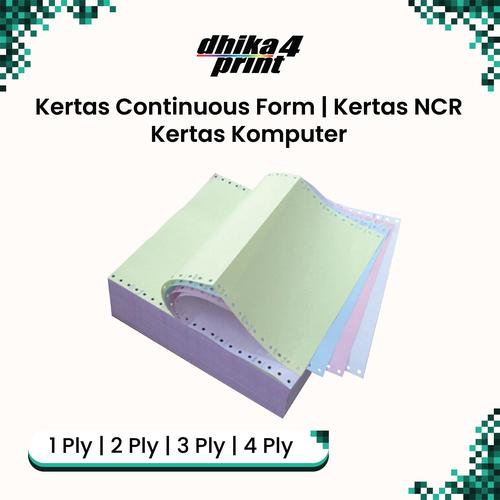 Jual Kertas Continuous Form | Kertas komputer | Kertas NCR | 11 & 11/2 ...