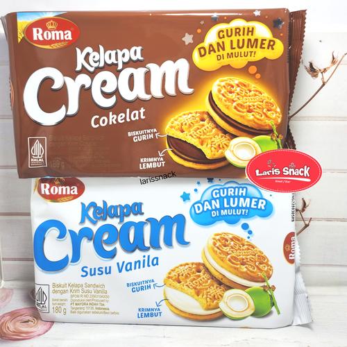 Jual Roma Kelapa Cream All Variant Pack - Jakarta Timur - Laris Snack ...