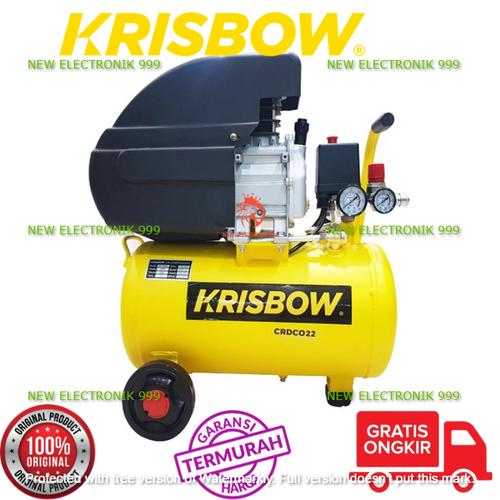 Jual Krisbow Kompresor Angin 2hp 24l 8bar 1ph Crdc022 KW1300924 ...
