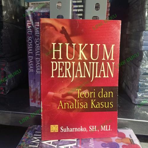 Jual Hukum Perjanjian Teori dan Analisa Kasus Suharnoko Original ...