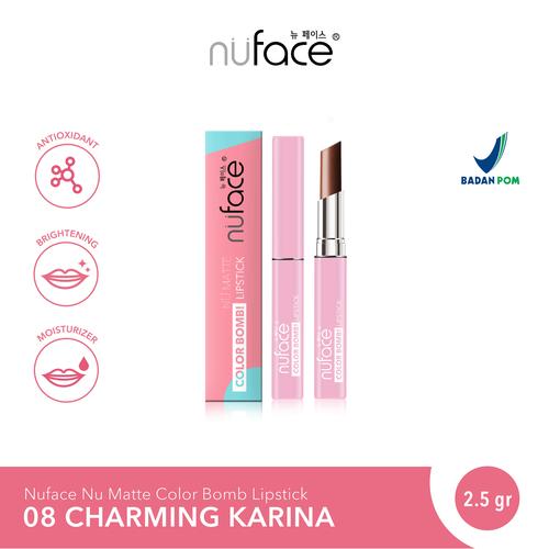 Promo Nuface Nu Matte Color Bomb Lipstick - Charming Karina - Jakarta ...