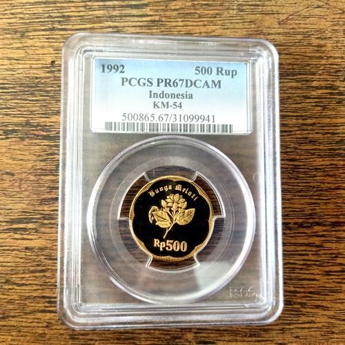 Jual Koin Kuno INDONESIA Proof 500 MELATI PCGS PR 67 DCAM - Kab ...