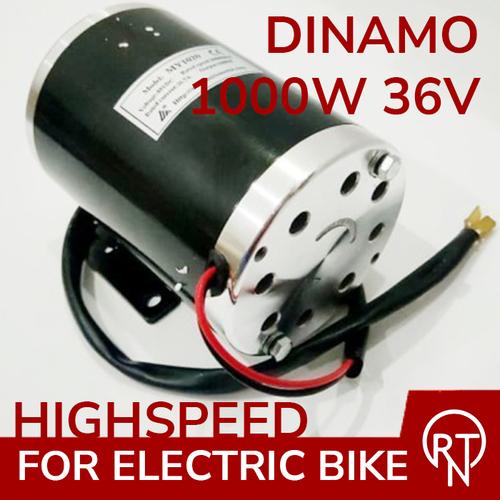 Jual Dinamo Motor High Speed Electric bike 1000W 36V MY1020(7008 ...