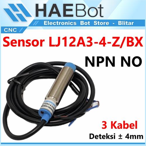 Jual [EBS] Inductive Proximity Sensor Induktif NPN NO 4mm LJ12A3-4-Z/BX ...