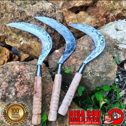 Jual sabit rumput baja asli tajem untuk rumput2 taman dn kebun sabit ...