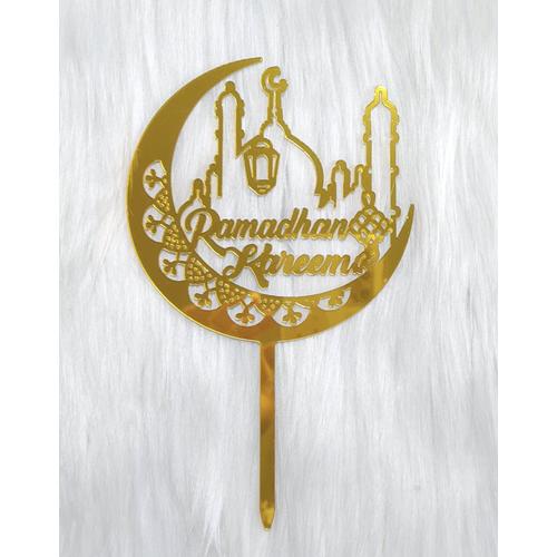 Jual Topper Idul Fitri Lebaran - Bulan Masjid Siluet Ramadhan Kareem ...