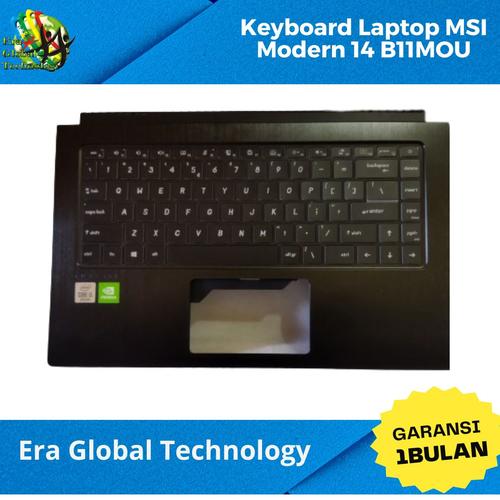 Jual Keyboard Laptop MSI Modern 14 B11MOU With Frame - Kota Bekasi ...