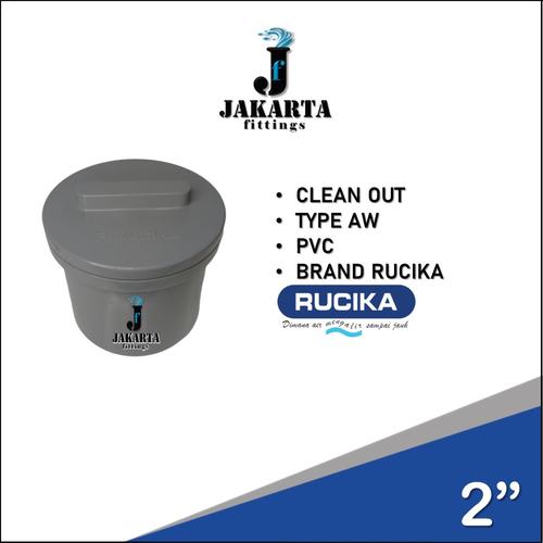 Jual CLEAN OUT PVC TYPE AW BRAND RUCIKA SIZE 2" SAMPAI 6" - SIZE2 ...