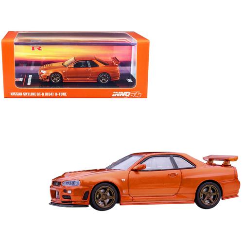 Jual IN64-R34RT-ORG INNO64 NISSAN SKYLINE GT-R R34 R-TUNE ORANGE ...