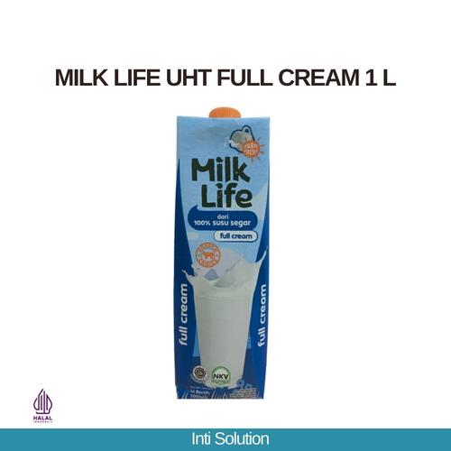 Jual Milk Life UHT Full cream 1 L / Susu milk life - Jakarta Timur - INTI SOLUTION.IDN | Tokopedia
