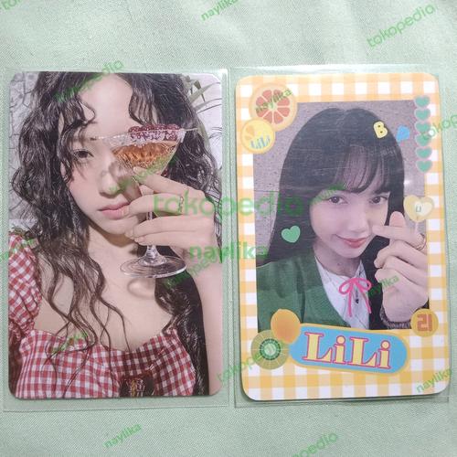 Jual pc photocard twice mina cocktail gelas lisa spring ed blackpink ...