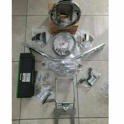 Jual PAKET LAMPU BULAT SET SEGITIGA ATAS SET NINJA SS R ORIGINAL ...
