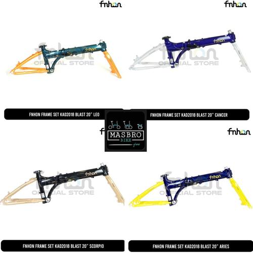 Jual frame fnhon blast zodiak terbaru discbrake 20-22inc frameset fnhon ...