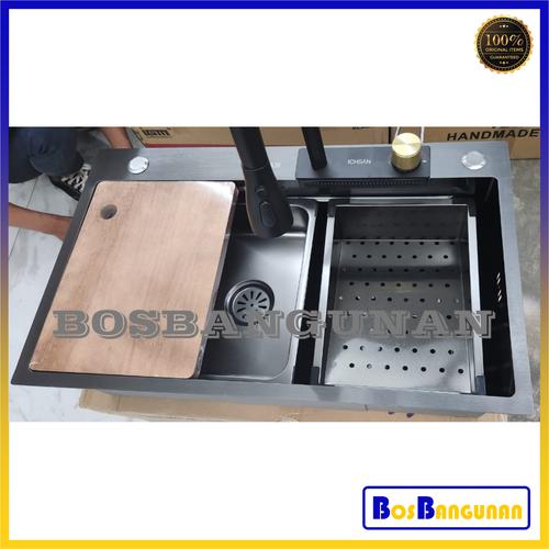 Jual Bak Cuci Stainless SINK Ichsan FY7545 + Keran - KARGO + PALET ...