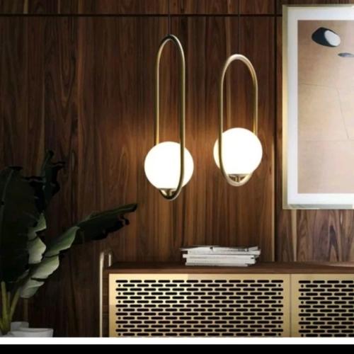 Jual Lampu Gantung Minimalis Bola Kaca Per 1pcs - Lonjong 15cm - Kota ...