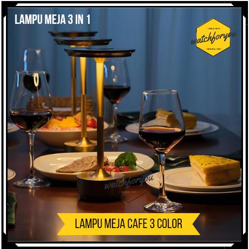 Promo Lampu Led Meja Hias Cafe Dinner Restaurant 3 in 1 Warna Touch ...