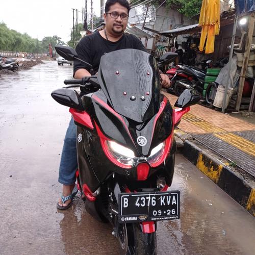 Jual Body Nmax Predator 2020 Full Set Grafis Hitam Merah All New Nmax ...